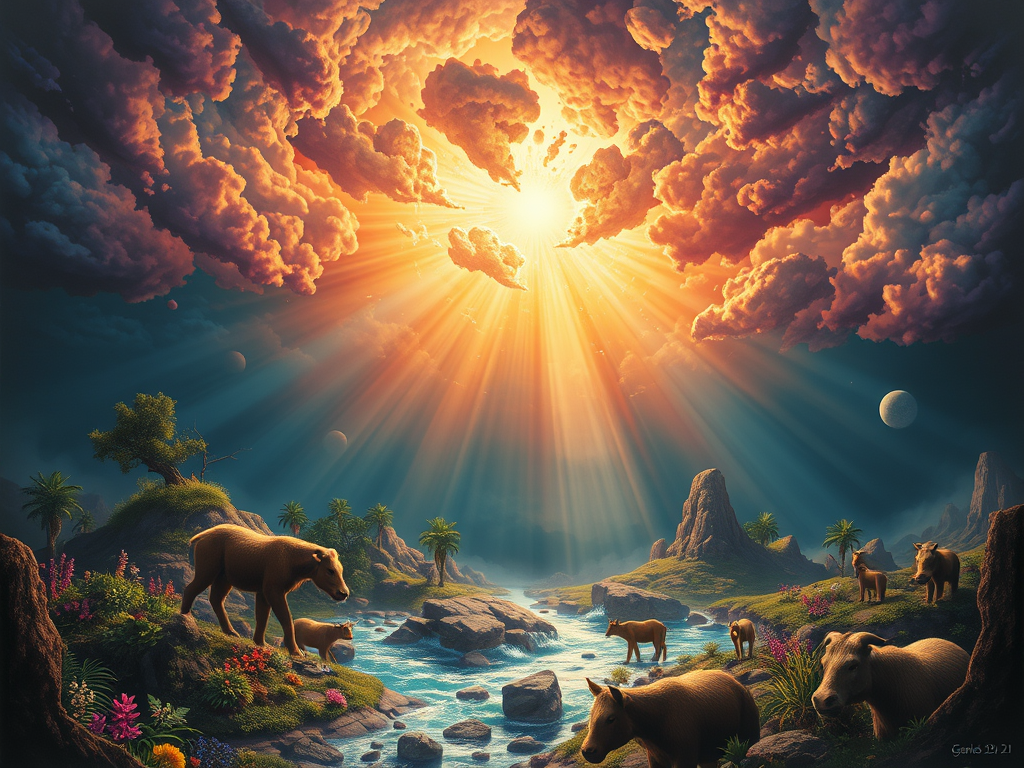 Week 1 Day 1: Genesis 1-2 – My Bible Journey In A Year (Chronological)